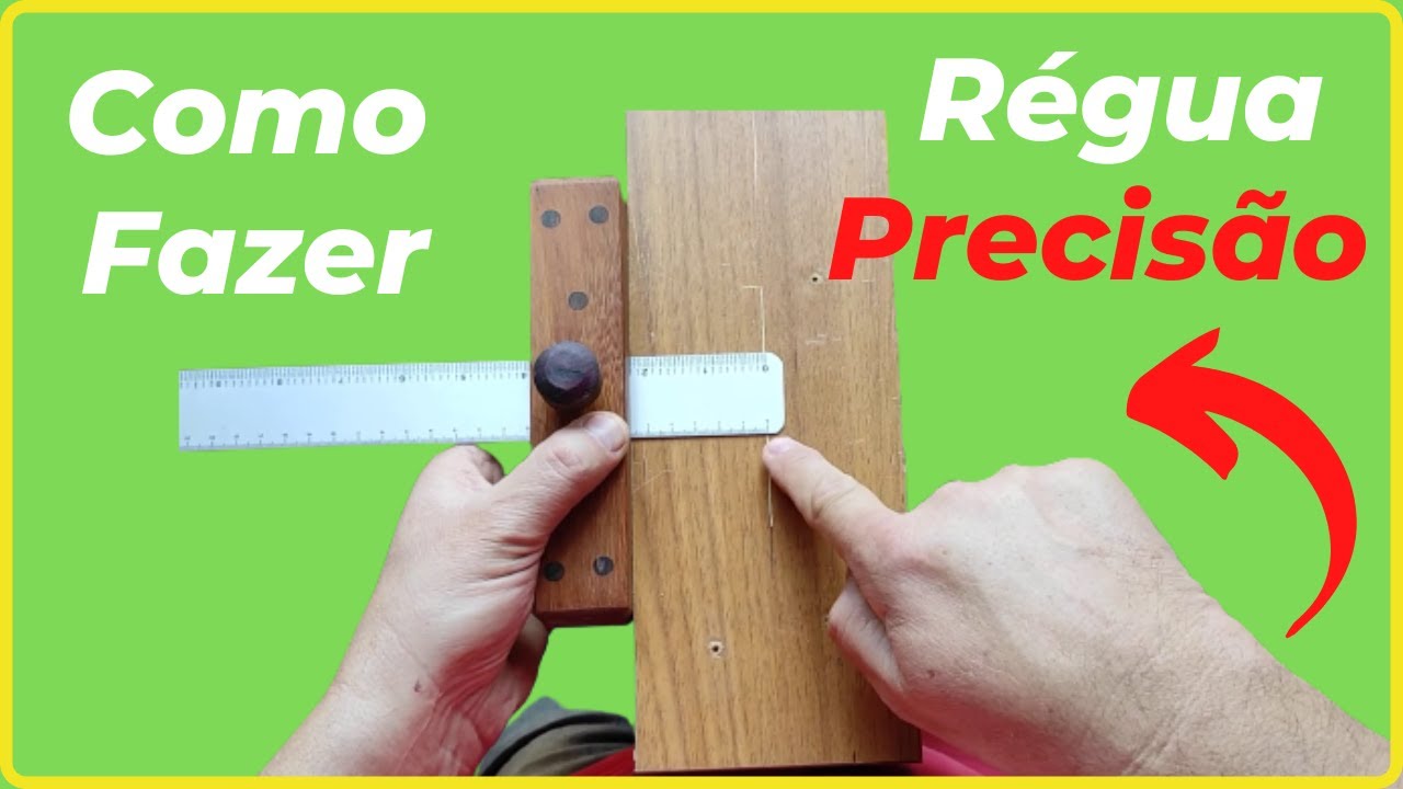 062 Como Fazer Uma Régua de Precisão Multiuso. - YouTube
