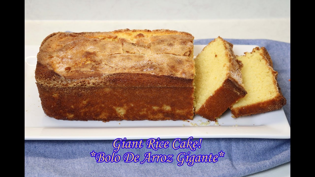 Portuguese Rice Cake! *Bolo De Arroz Gigante* |Ep #254 - YouTube