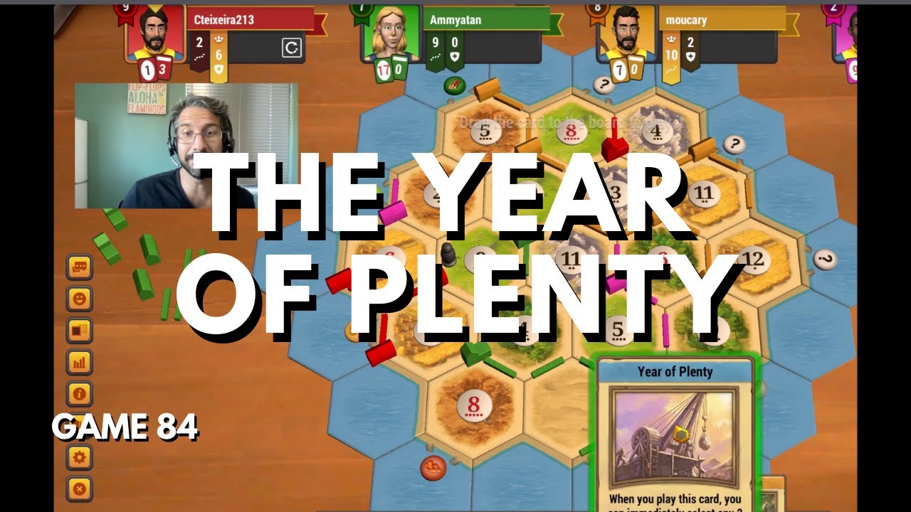 CATAN | The Year of Plenty | Game 84 - YouTube
