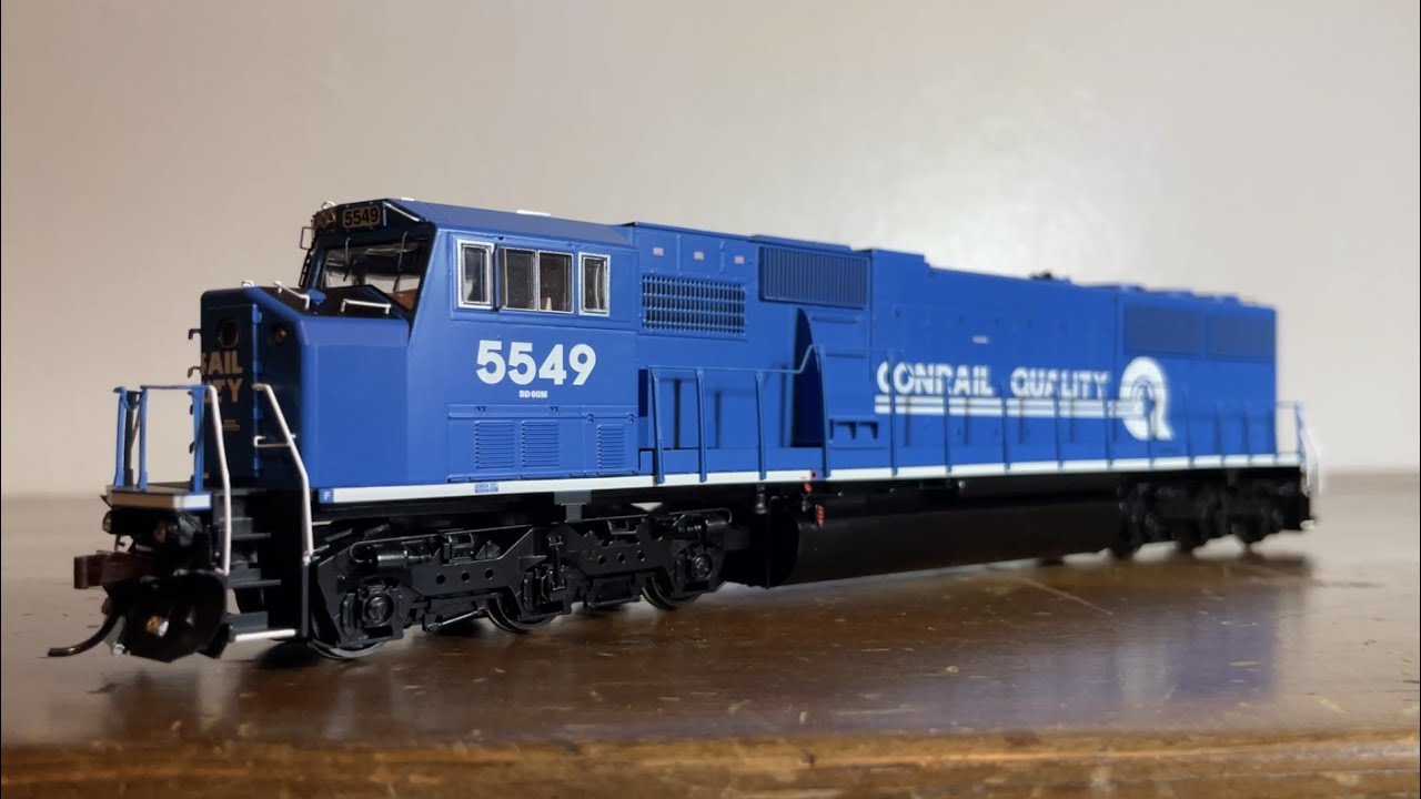 Conrail SD60M (Athearn Genesis) Review - YouTube