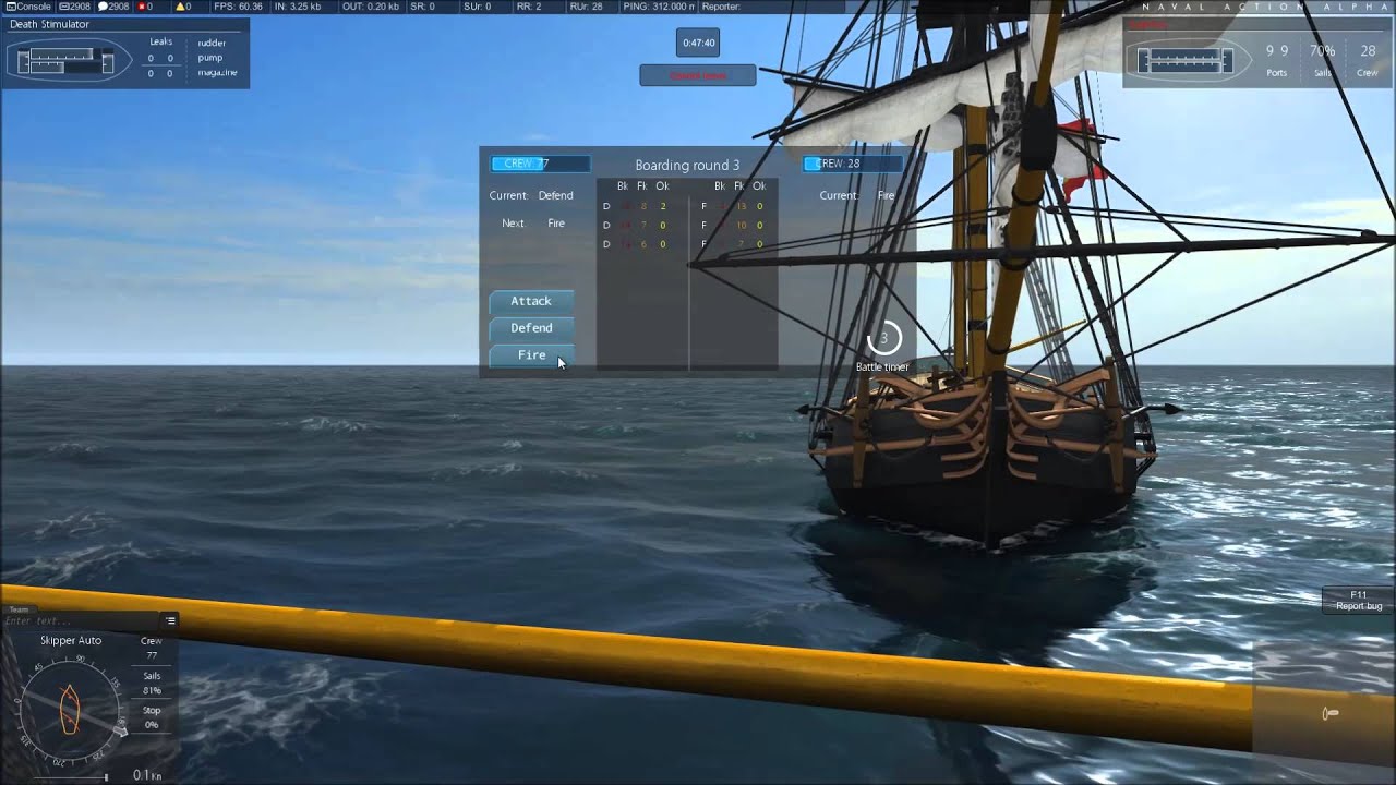 Naval Action Open World - Episode 5 - Attempting to capture a Navy Brig ...