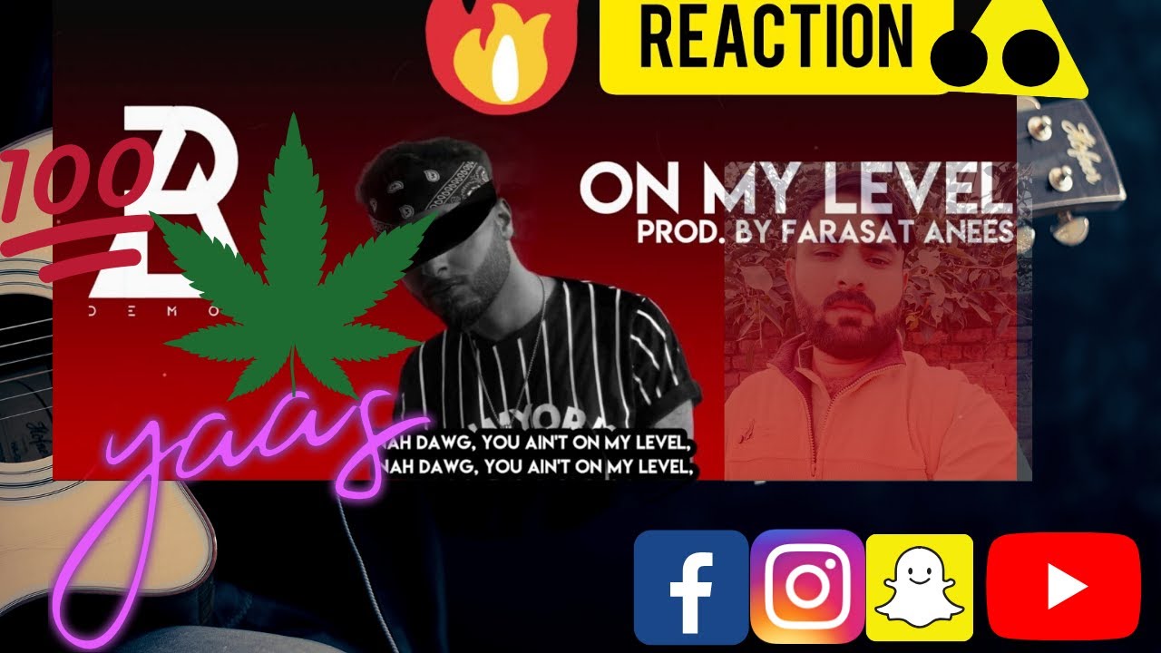 RAP DEMON - ON MY LEVEL | "REACTION" | PROD.BY FARASAT ANEES | - YouTube