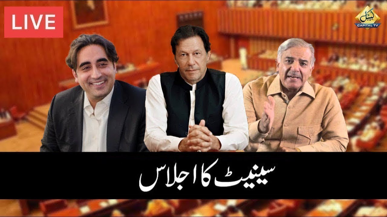 Senate Main Shadeed Garma Garmi | Pakistan Senate Session Today | 24 ...