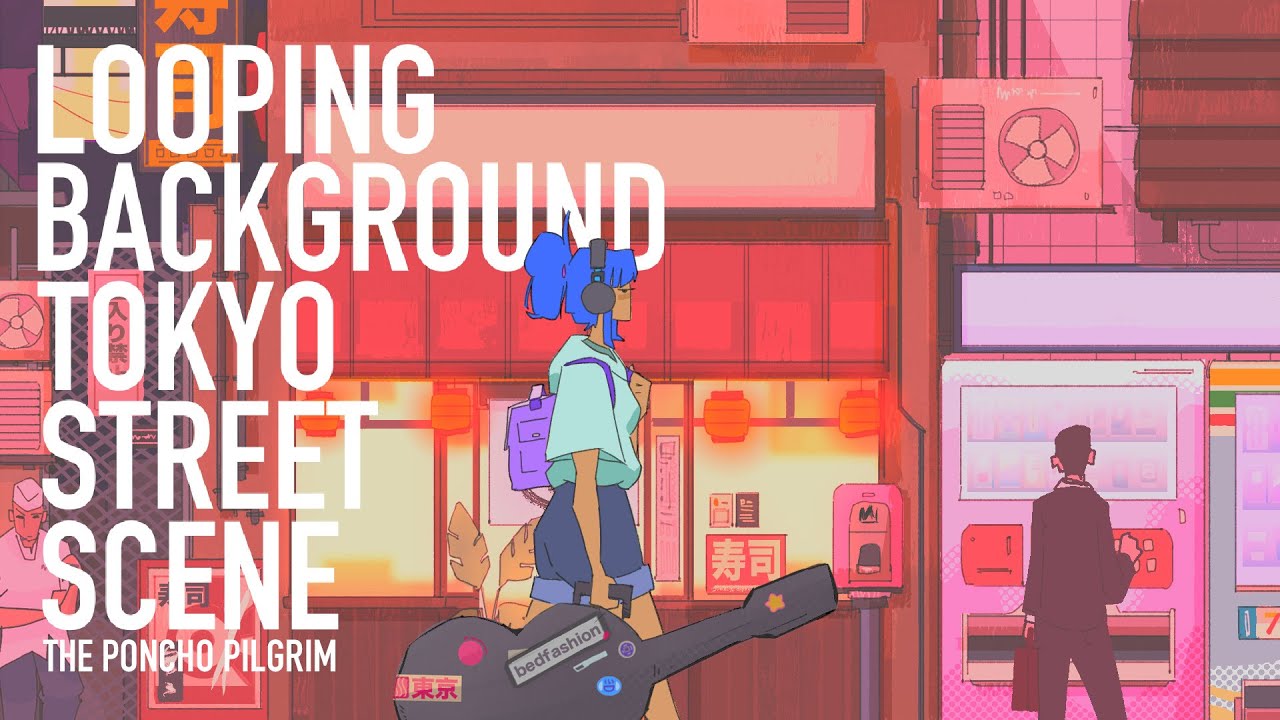 Creating A Looping Anime Street Background 🎧 How Much Do I Charge For A ...