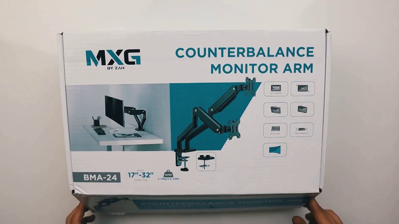 @othale delivers an honest review of the MXG BMA-24U Single Monitor Arm ...