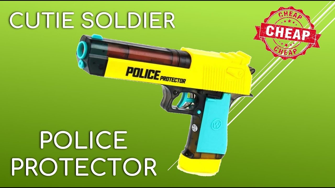 [REVIEW] Cutie Soldier Police Protector | Budget Dart Blaster + Water ...