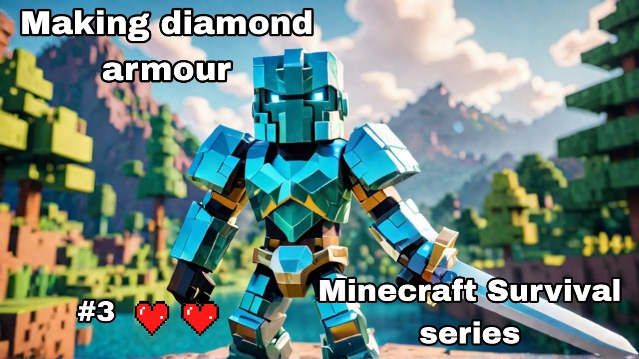 GET READY FOR DIAMOND ARMOR IN MINECRAFT SURVIVAL! #minecraft #gaming ...