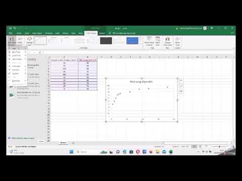 Tutorial membuat diagram scatter ( pencar) menggunakan Aplikasi Microsoft Excel dan Geogebra ...