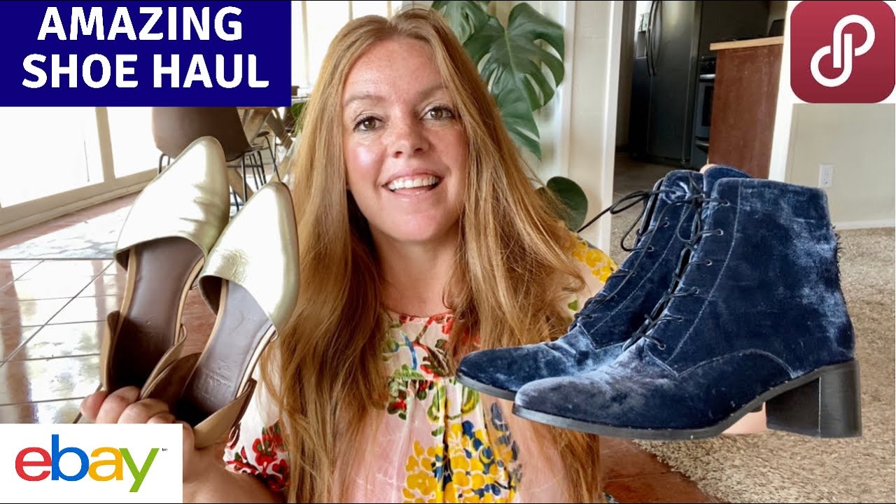 30 Pairs Of Epic Thrifted Shoes To Resell On Poshmark & EBay! - YouTube