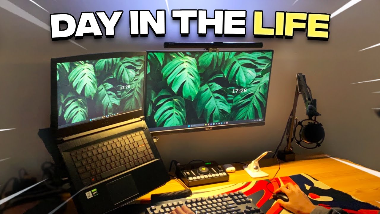 Day In The Life Of A Small Content Creator... - YouTube