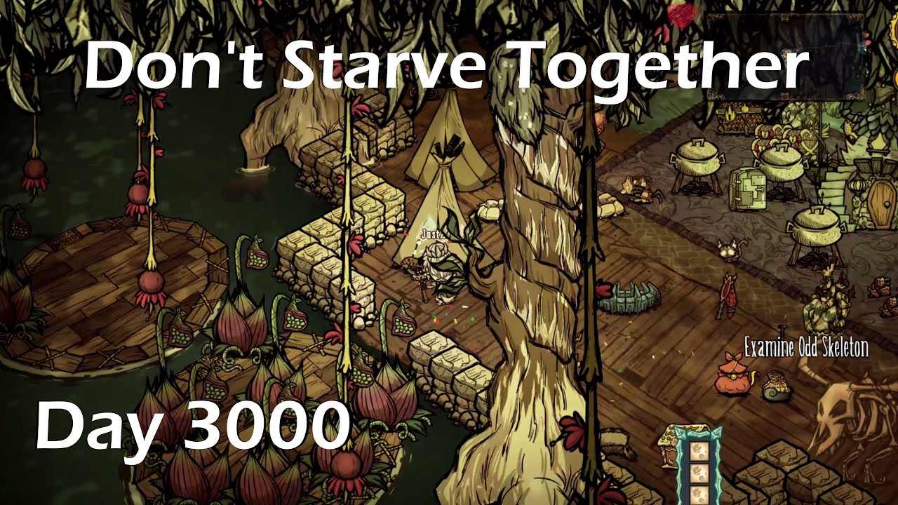 [DST] Don't Starve Together - Day 3000 - Base Tour - YouTube