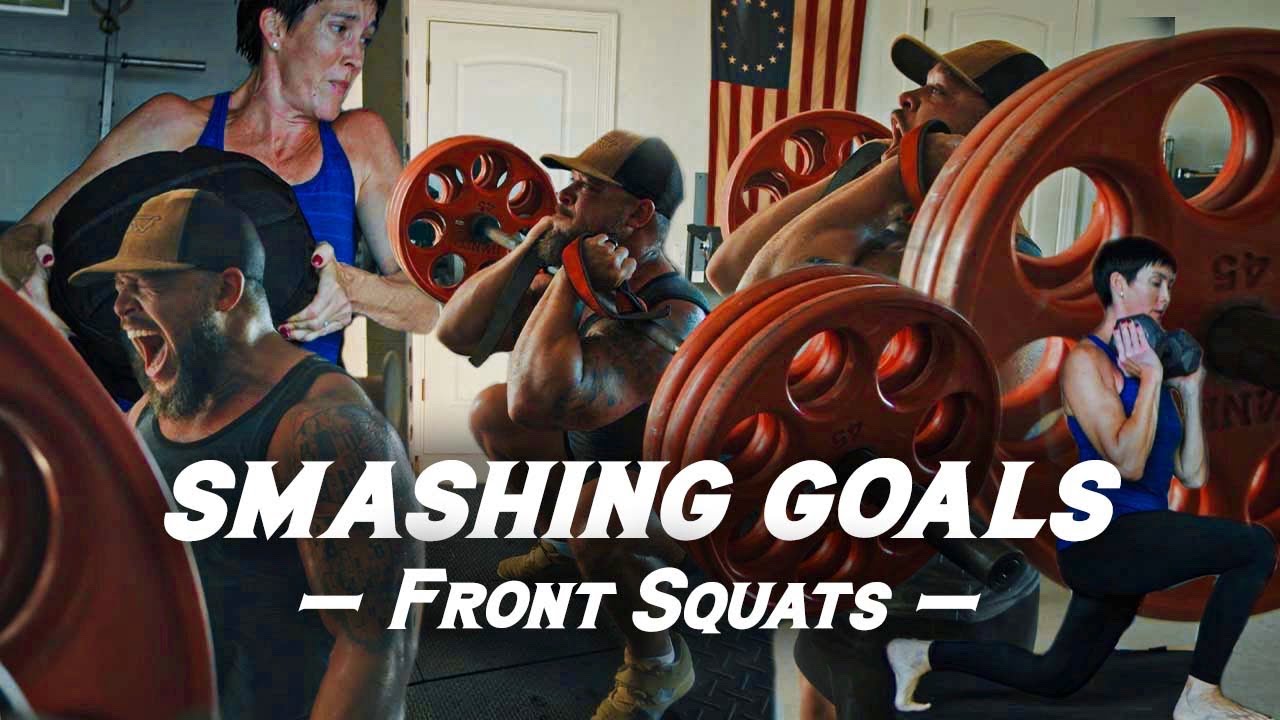 Smashing Front Squat Goals - YouTube