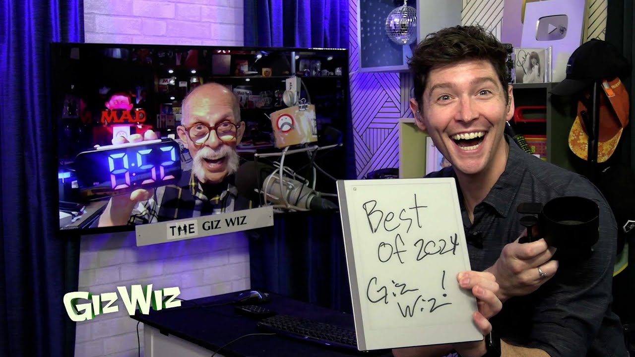 The Giz Wiz #2022: The Best of 2024 - YouTube
