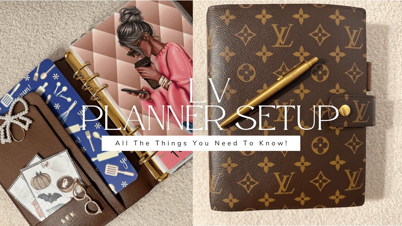 2025 Louis Vuitton A5 Large Binder Planner: Must-Have Inserts, Apps ...