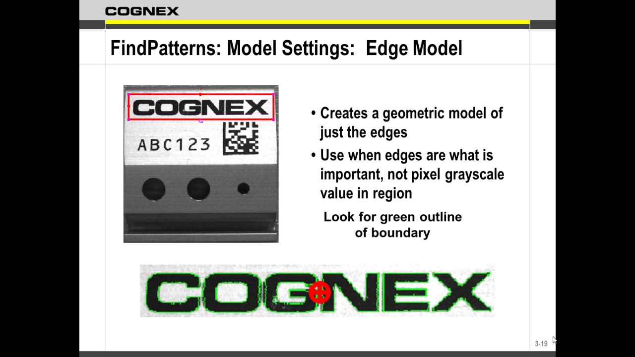 Vision system_cognex_Logic Patterns SS STD 49 - YouTube