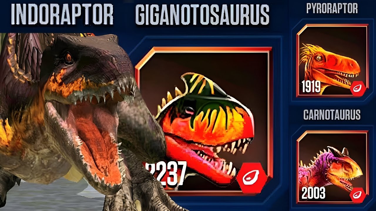 INDORAPTOR OF BATTLE OKTOBERFEST OPENING PACK | JURASSIC WORLD THE GAME ...