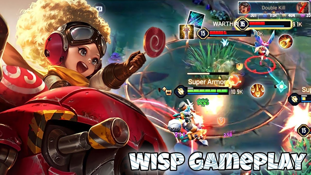 Wisp Dragon Lane Pro Gameplay | High Rank Intense Match | Arena of Valor Liên Quân mobile CoT ...