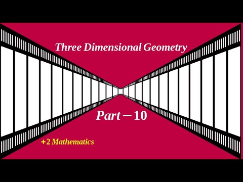 Three Dimensional Geometry - Part 10 | Planes | - YouTube