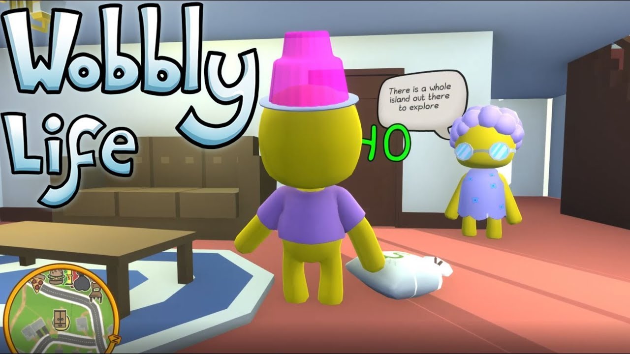 MEETING JELLY MAN IN WOBBLY LIFE !! PART - 1 - YouTube