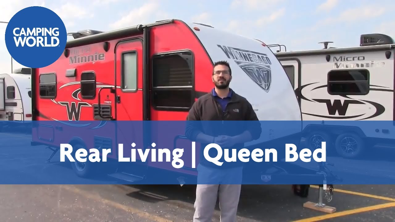 2017 Winnebago Micro Minnie 1705RD | Travel Trailer | Cherry Red ...