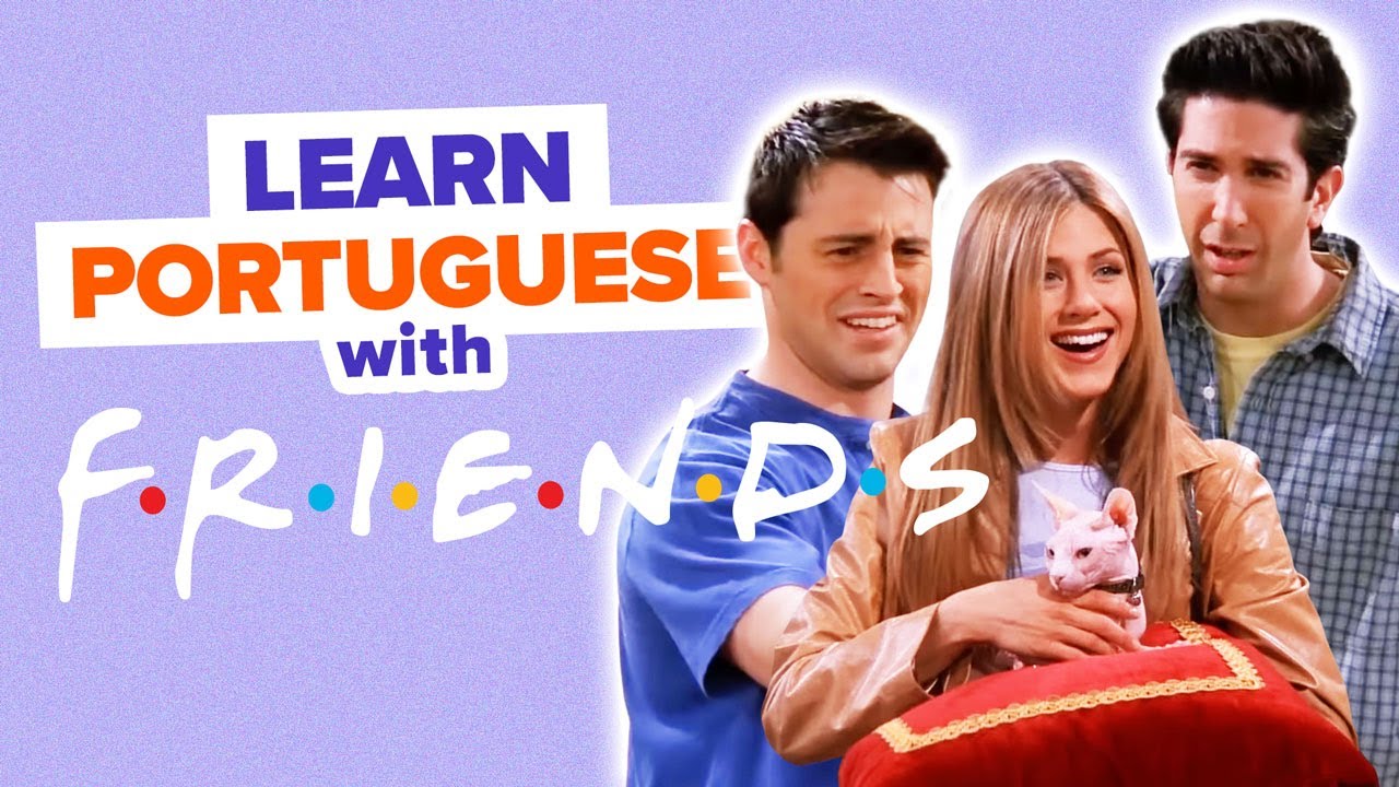 Learn Portuguese with TV Shows: Friends - Rachel Gets a Cat! - YouTube
