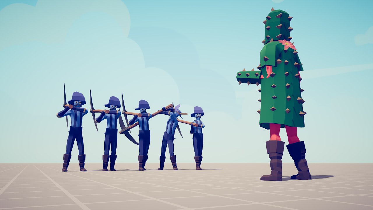 CACTUS vs 5x EVERY UNIT - Totally Accurate Battle Simulator TABS - YouTube