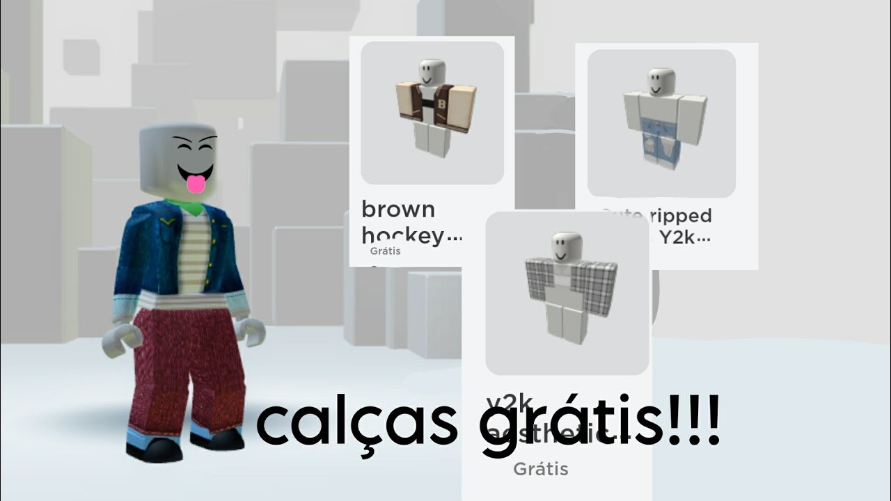 calças no Roblox!!!! preço: 10robux - YouTube