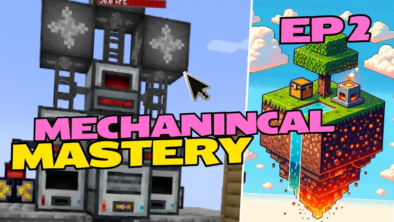 Mechanical Mastery Minecraft Modpack EP2 - BASIC MECHANICAL ESSENCE - YouTube