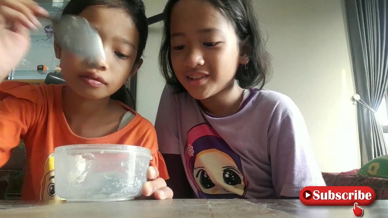 Tutorial Membuat Slime - dengan Bahan yang Murah - YouTube