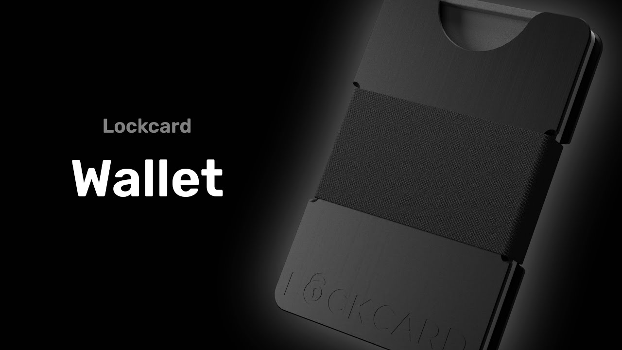 Lockcard Wallet | Produktvideo - YouTube