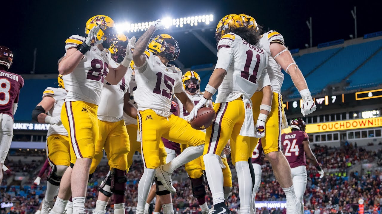 Highlights: Gopher Football Wins 2025 Duke's Mayo Bowl - YouTube