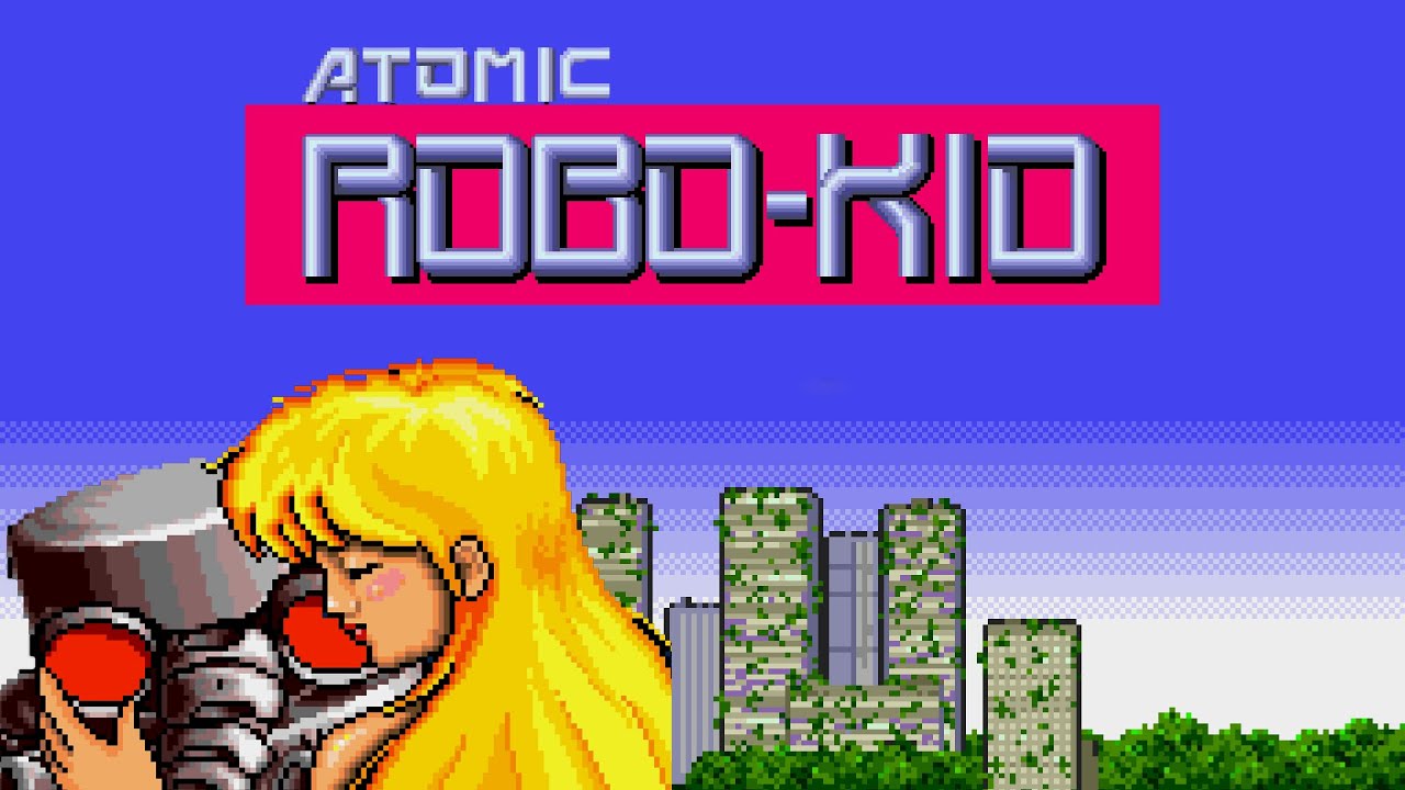 [Longplay] Atomic Robo-Kid - Mega Drive - Genesis - YouTube