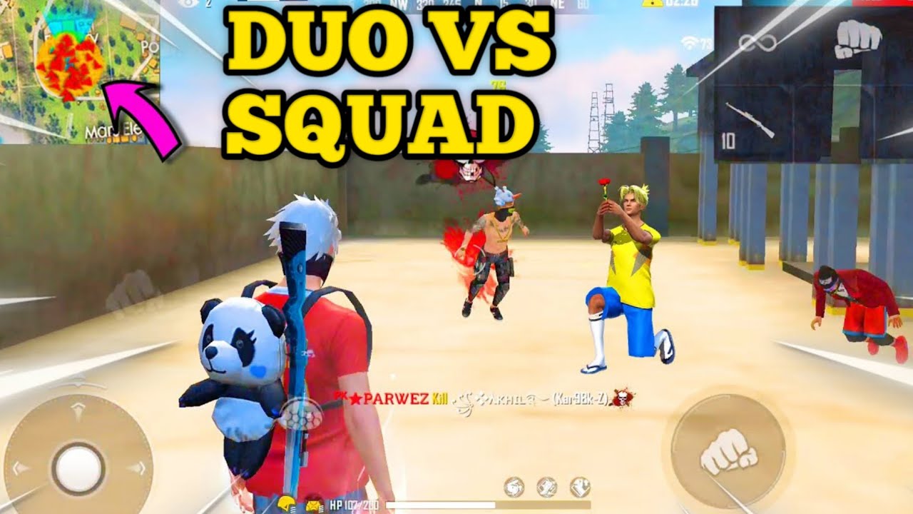 Duo VS SQUAD Op Game play on android phone 📱 - YouTube