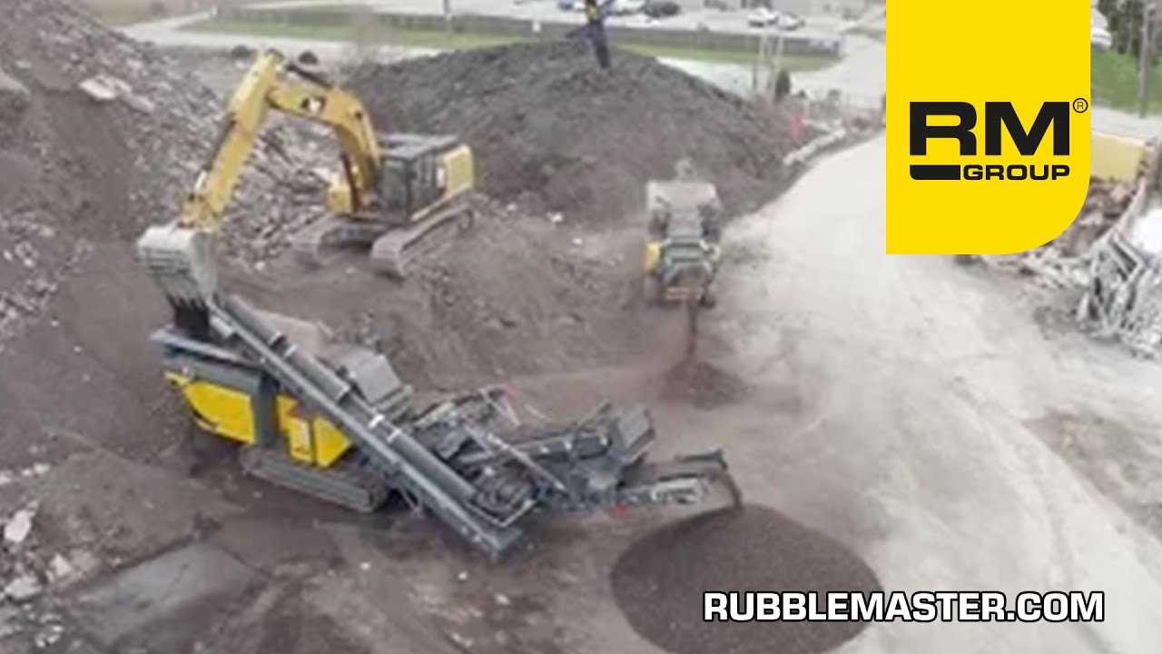 RM 70 + RM 80 | RUBBLE MASTER LIVE DEMO - YouTube
