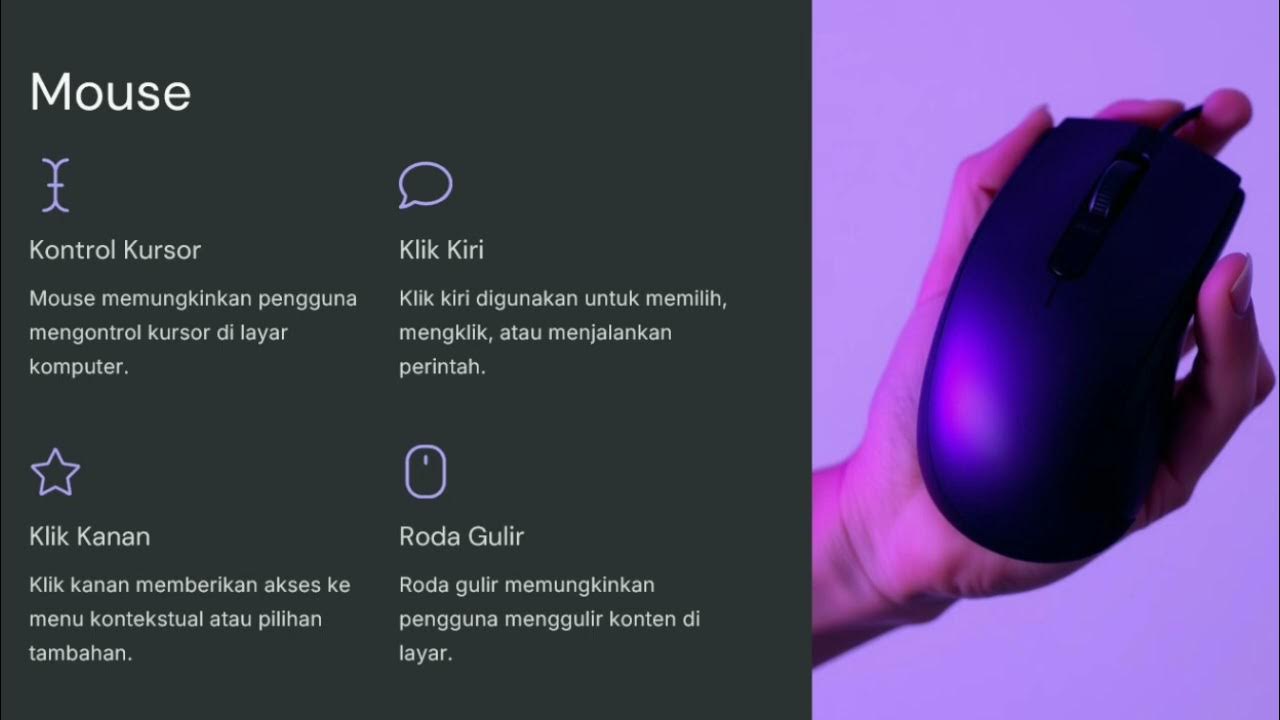 Presentasi PPT dengan Materi Perangkat Input pada Komputer - YouTube