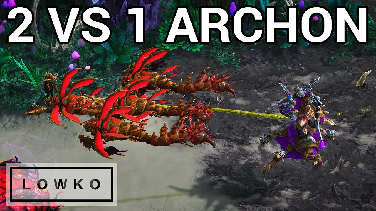 StarCraft 2: Lowko vs Grandmaster Archon Match! - YouTube