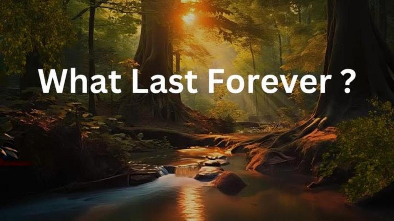 What Lasts Forever - YouTube