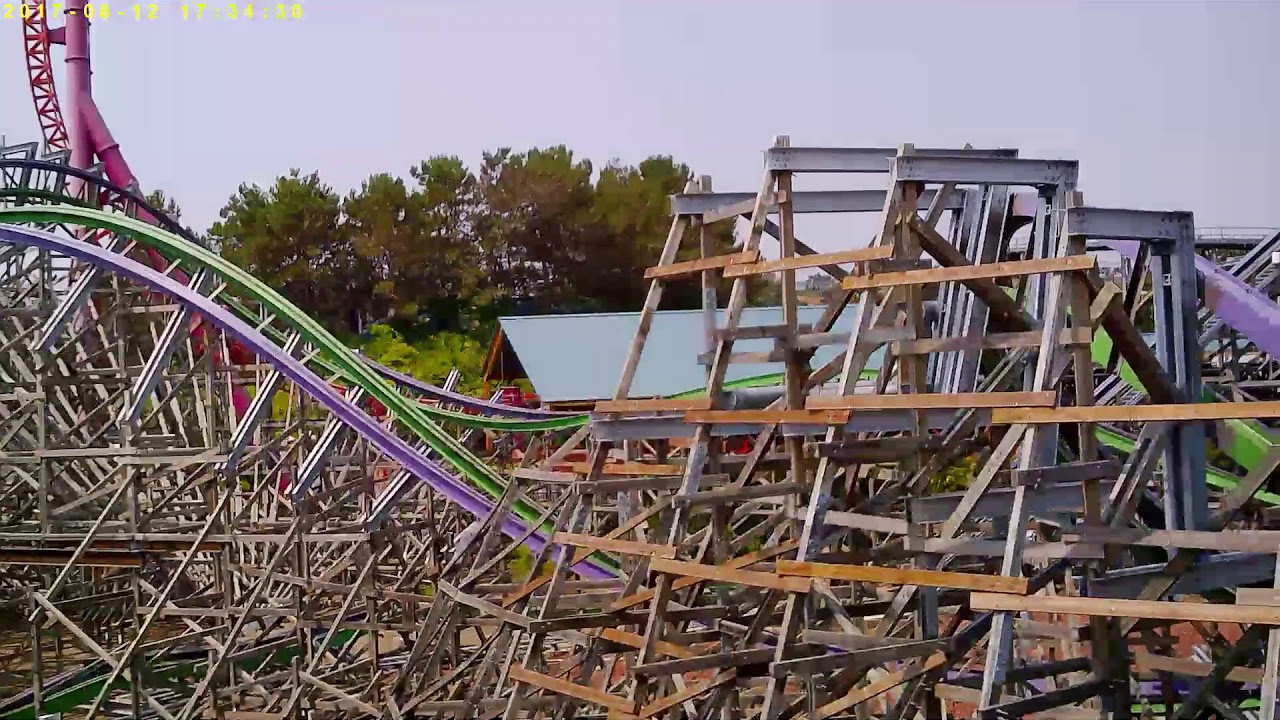 The Joker Ride At Six Flags: Discovery Kingdom POV - YouTube