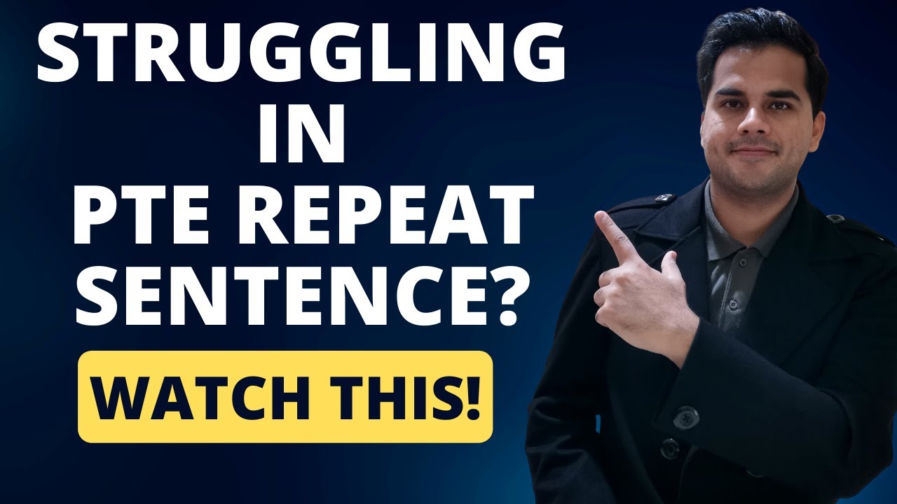 PTE Repeat Sentence Tips | Scoring Explained | Tips For Getting a Full ...