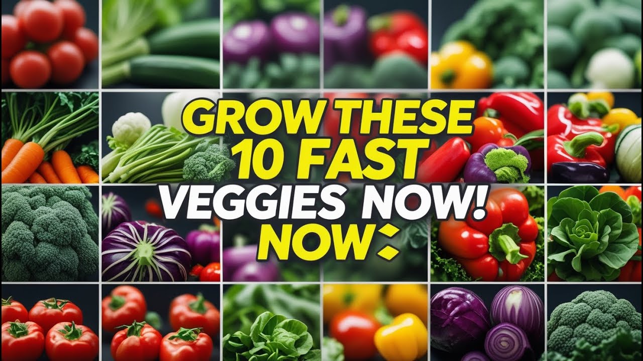 10 Fast-Growing Vegetables for Beginners: Harvest Fresh Produce Quickly ...