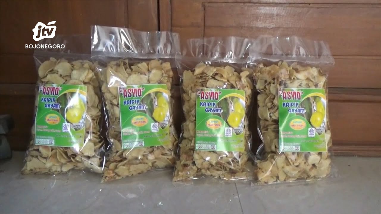 Kripik Gayam, Makanan Ringan yang Khas dan Nikmat dari Tubam - YouTube