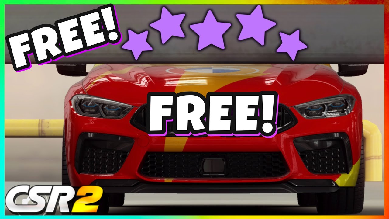 NATURAL MOTION GIVES EVERYONE A FREE PURPLE 5 STAR CAR! | CSR Racing 2 ...