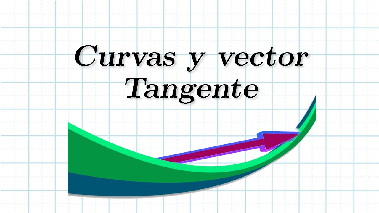 EJERCICIO de VECTOR TANGENTE a CURVAS | Cálculo Vectorial - YouTube