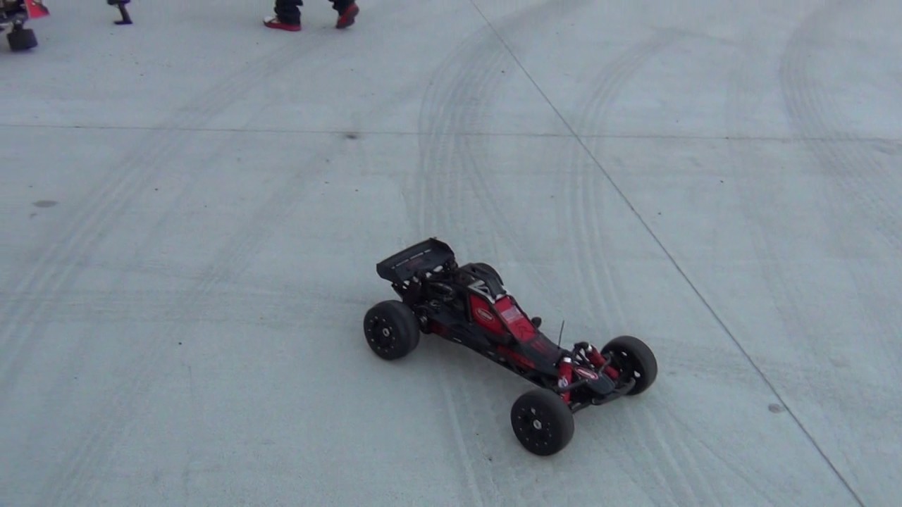 FG sportline, baja, hpi 5 sc, 5b on road driving - YouTube