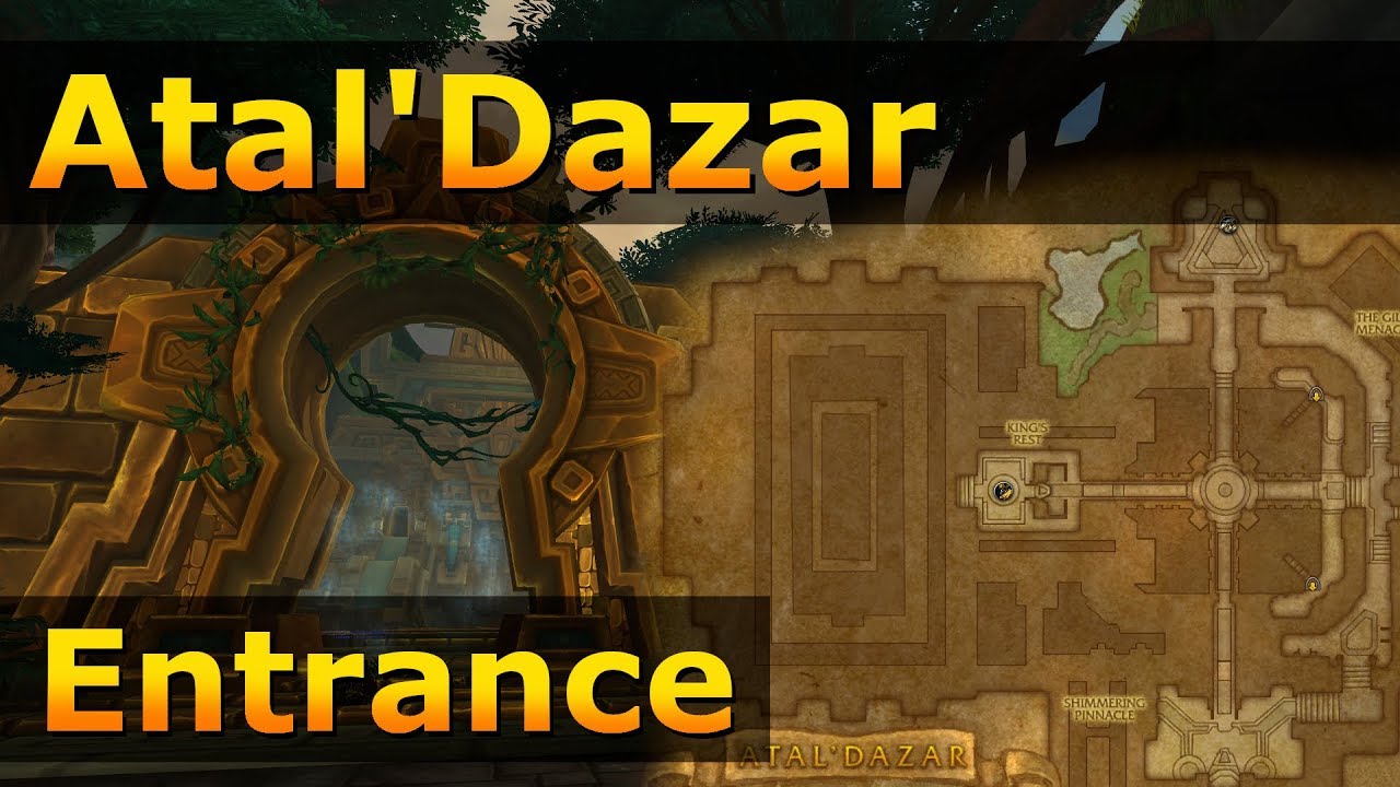 Atal'Dazar Dungeon Entrance | World of Warcraft: Battle for Azeroth ...