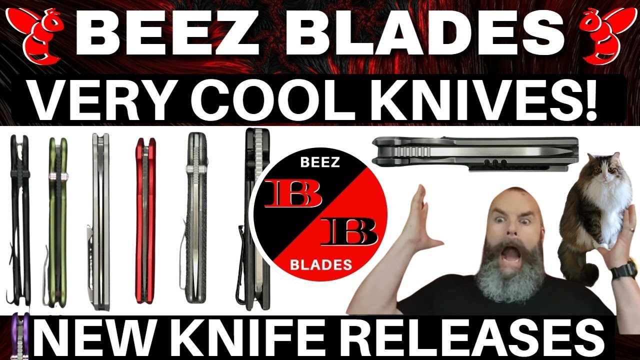 VERY COOL KNIVES OF 2025! Folders & Fixed Blades & Beasts! - YouTube