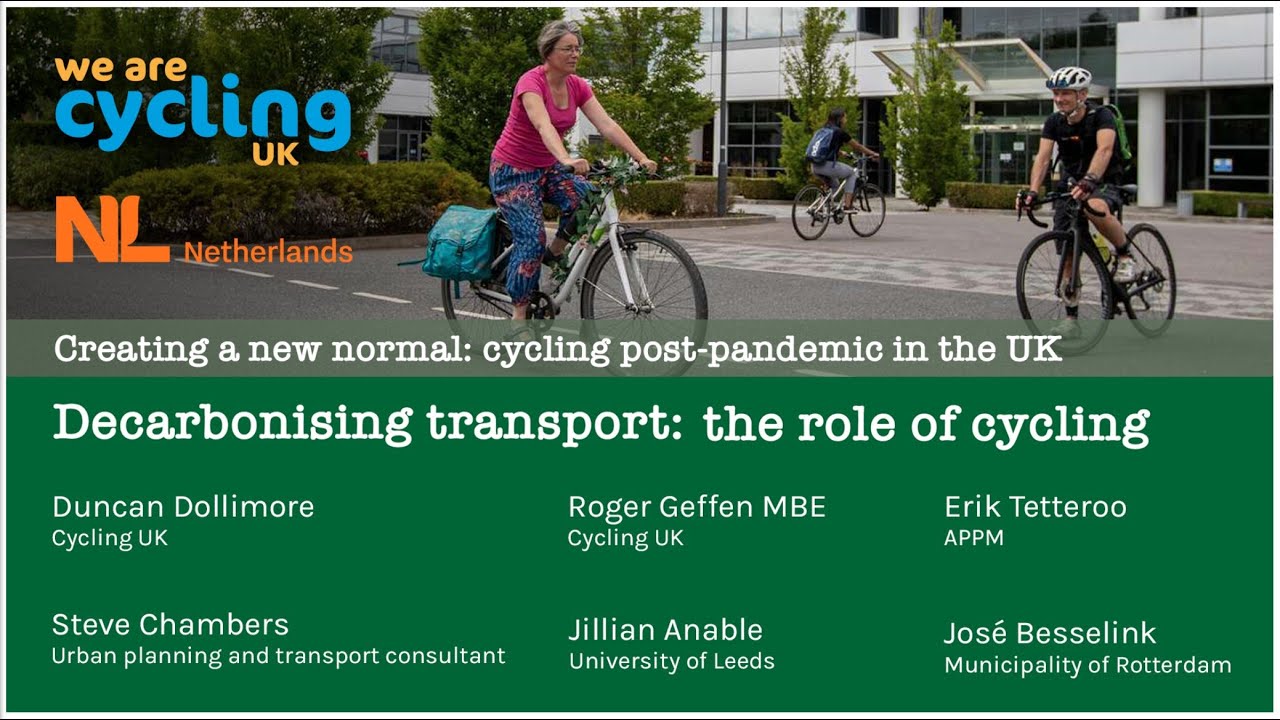 Decarbonising Transport: The Role of Cycling 3/3 - YouTube