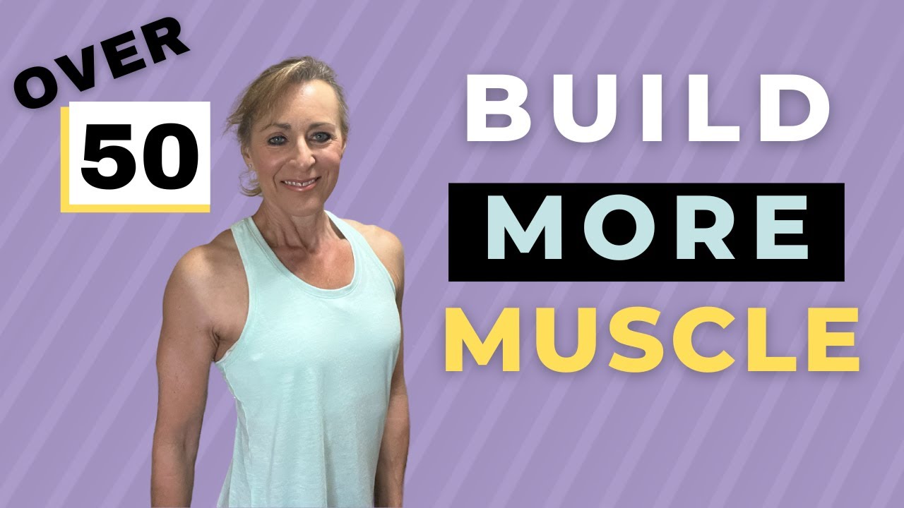 Build More Muscle/Full Body Workout/Women Over 50 - YouTube