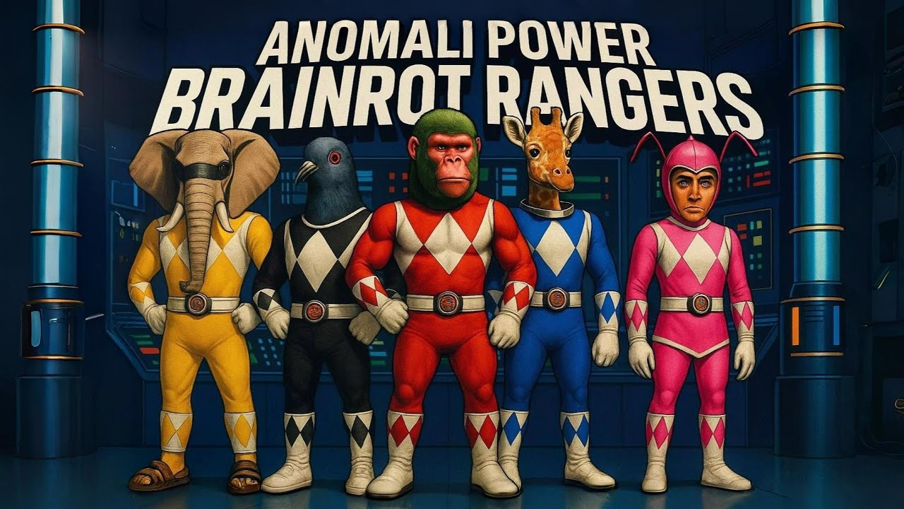 ANOMALI POWER BRAINROT RANGERS (BRAINROT POWER RANGERS VERSION MMPR ...