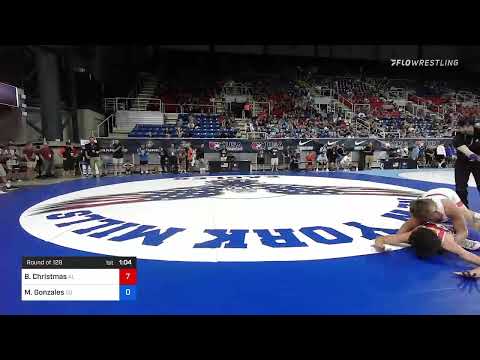 113 Lbs Round Of 128 - Brodie Christmas, Alabama Vs Marcus Gonzales, Colorado D3f2